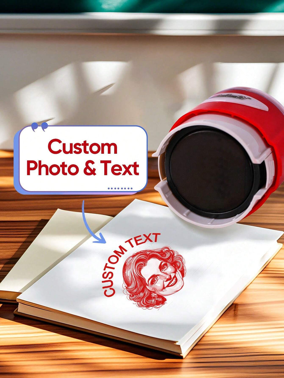 Self Inking Face & Logo Stamp By StampMyMark® – Stampmymark